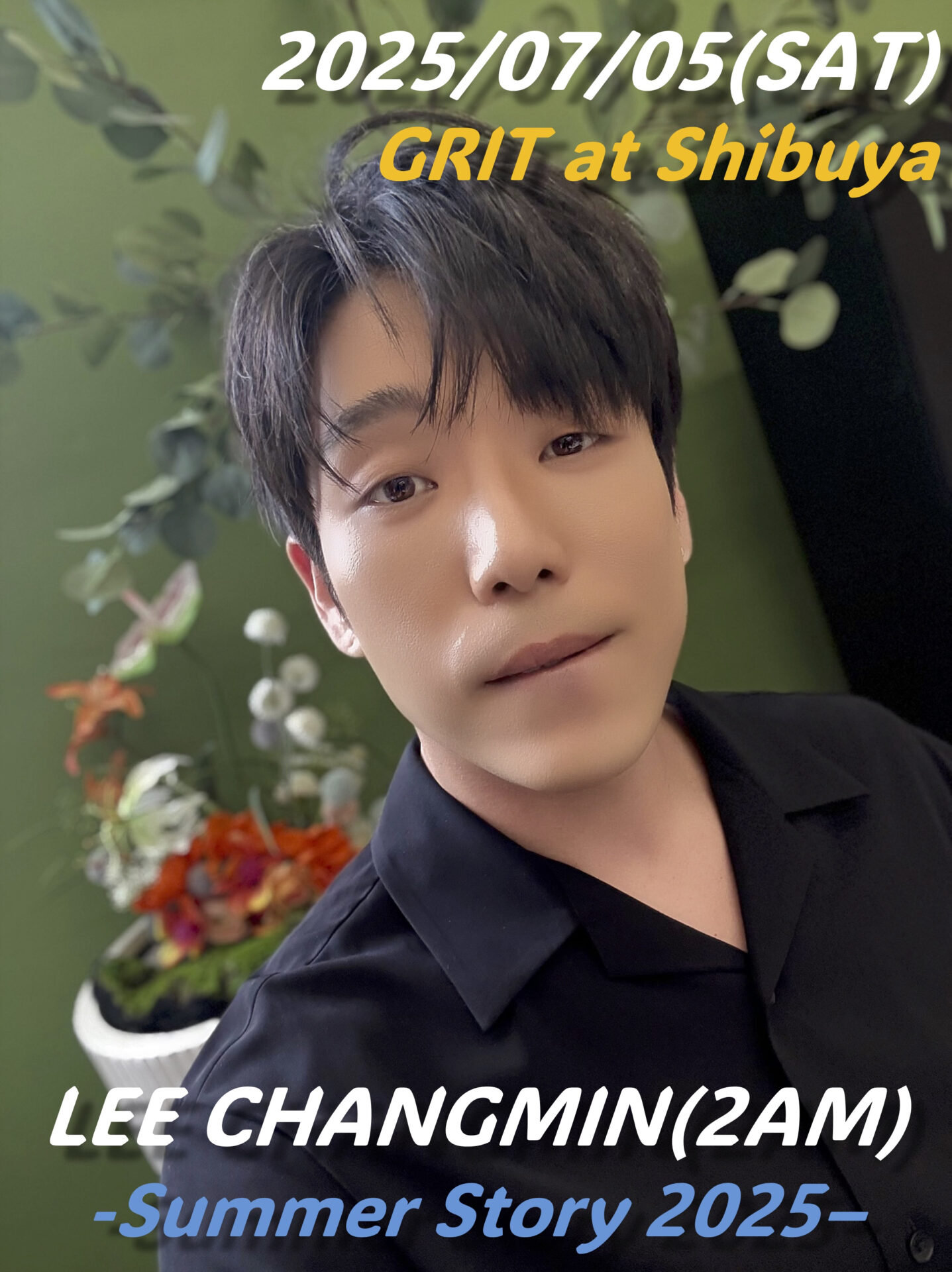 【AGENT】『LEE CHANGMIN(2AM) -Summer Story 2025–』開催決定！ - HIAN